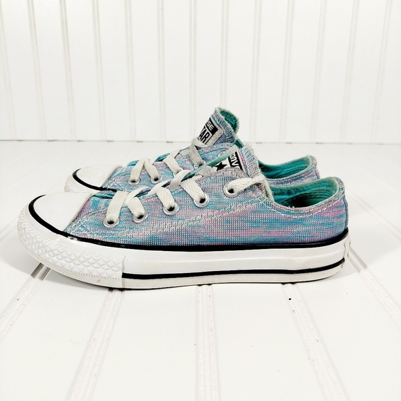 Converse | Shoes | Converse Chuck Taylor All Star Youth Gray Lace Up ...